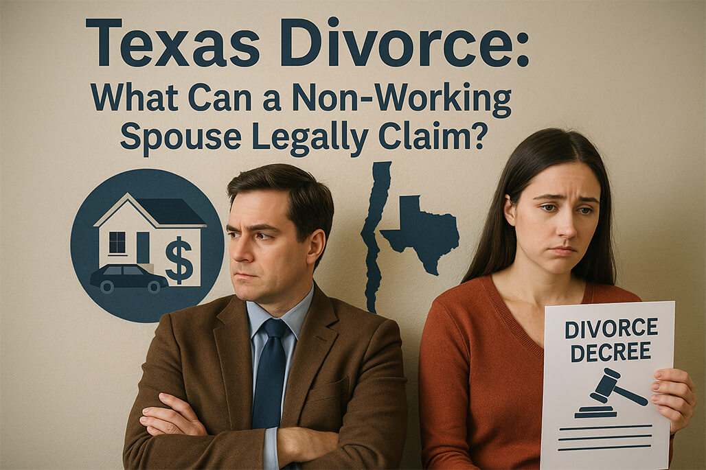 Texas Divorce: What Can a Non-Working Spouse Legally Claim? | Divorce ...